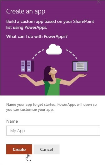 What are PowerApps and how to create it for a SharePoint List?